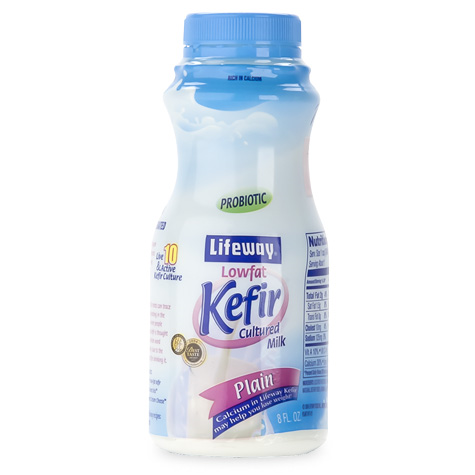 LIFEWAY Kefir Plain Lowfat 8oz – Mega Bakery